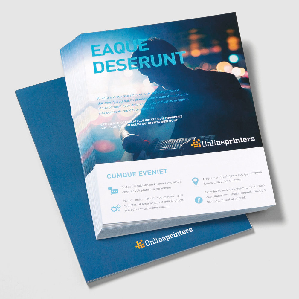 Flyer A6 drucken - versandkostenfrei | Onlineprinters